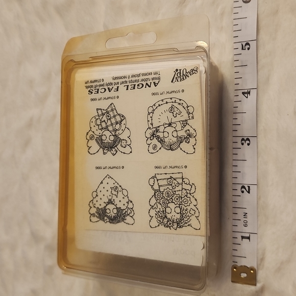 Stampin' Up! | Art | Stampin Up Angel Faces Rubber Stamp Set 996 | Poshmark